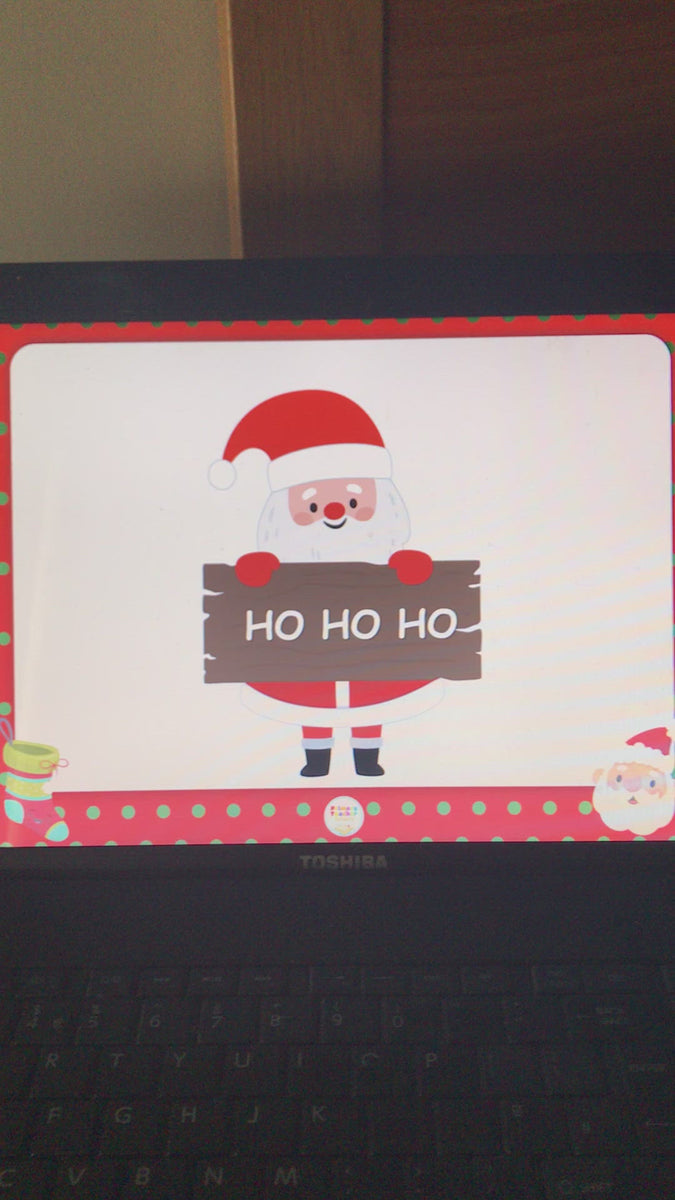 Christmas Interactive game - Includes the presents and Christmas Baubl ...