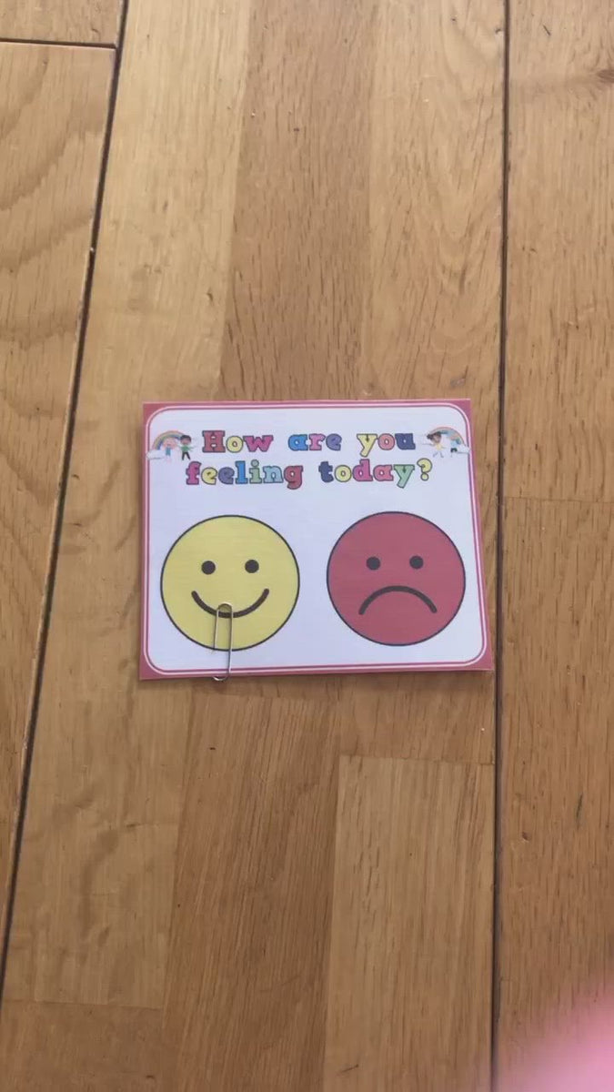 'How are you feeling?' Desk Display – Primary Teacher Infants