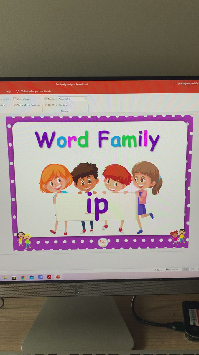 Word Family 'ip' PowerPoint – Primary Teacher Infants