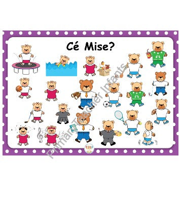 Caitheamh Aimsire Bundle - bears not included – Primary Teacher Infants