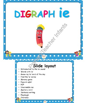 Digraph ie PowerPoint – Primary Teacher Infants