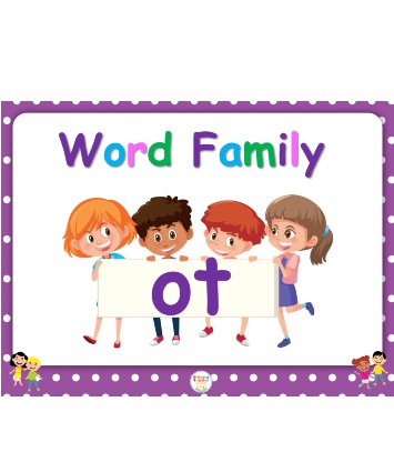 Word Family Rhyme Bundle 1 - og, ig, ot, ip & at - nearly 3 free inclu ...