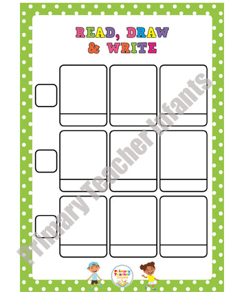 Read, Draw & Write Worksheets – Primary Teacher Infants