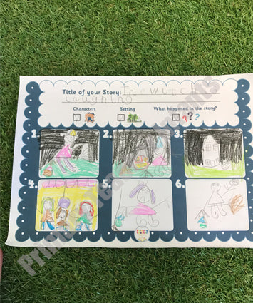 Creative Story Writing Templates with sentence starters – Primary ...